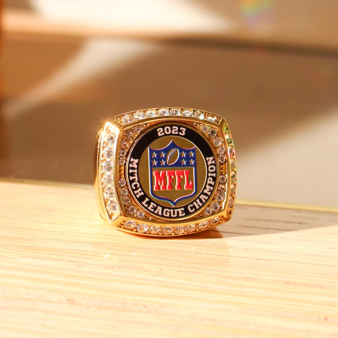 Custom Fantasy Football FFL Logo Ring – Untamed Pack